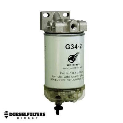 GRIFFIN GP170-30 (45 GPH) DIESEL FUEL FILTER / WATER SEPARATOR - USA ...